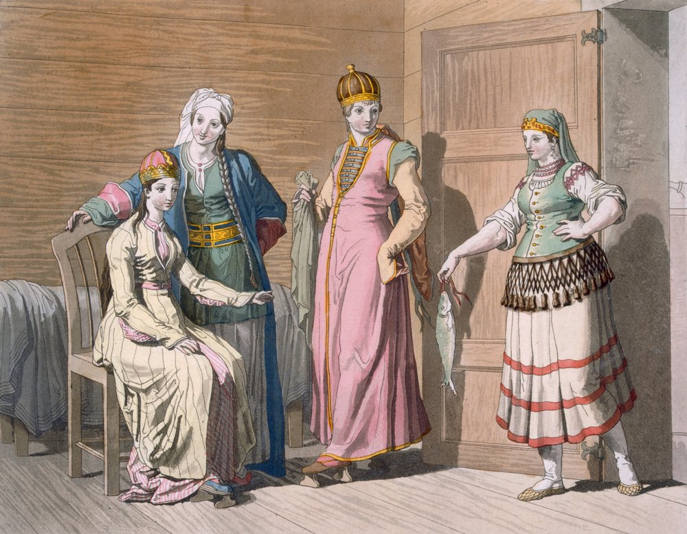 Interior with Circassian Women, c.1820s-30s