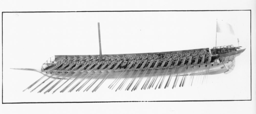 Model of a Venetian Trireme by Italian School