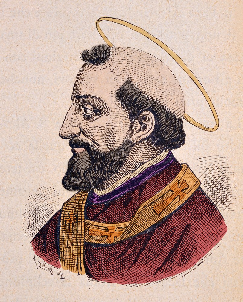 Portrait of Pope Alexander I (105-115) by Italian School