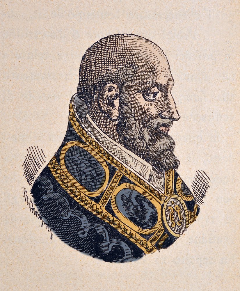 Portrait of Pope Marcellus II (1555) by Italian School