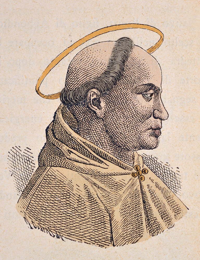 Portrait of Pope Victor I by Italian School