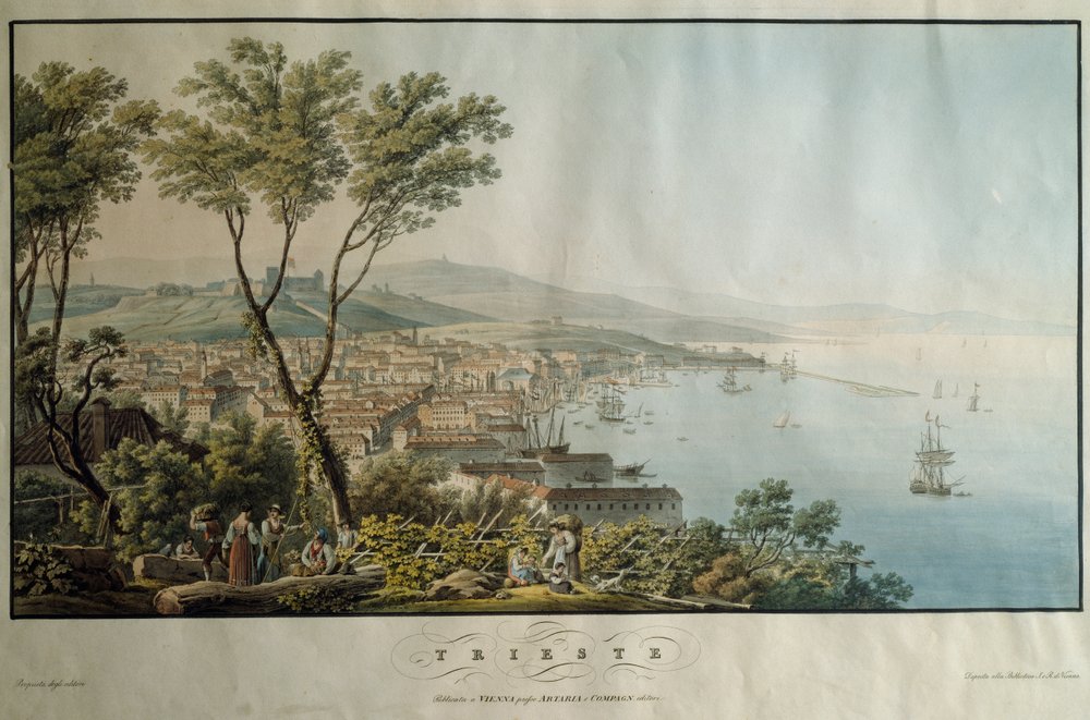 Trieste (print) by Italian School: Buy fine art print