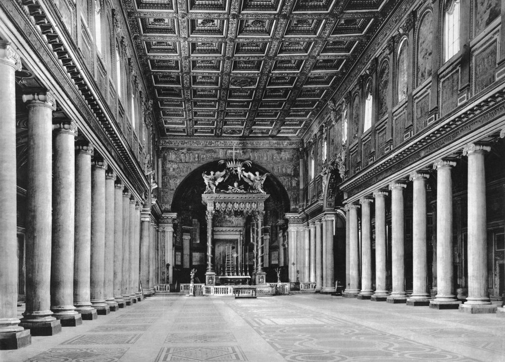 Interior view of the main nave
