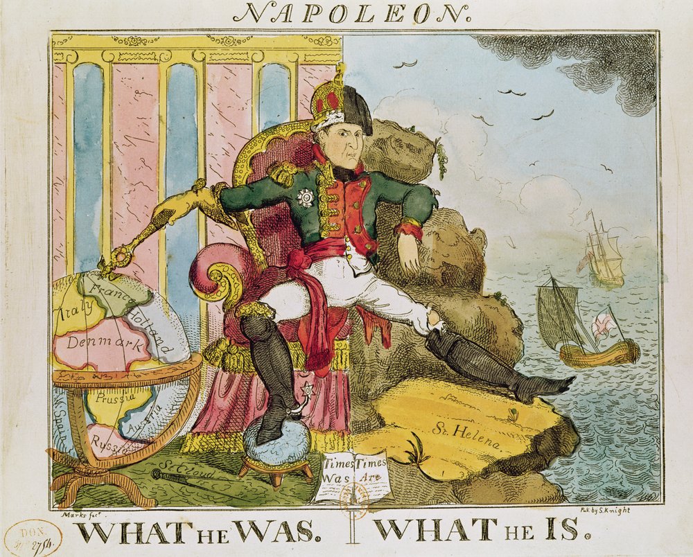 Napoleon Bonaparte Politieke Cartoon Image Of British Political