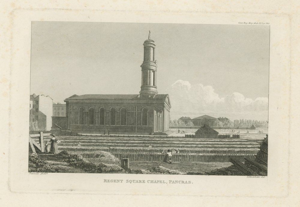 Regent Square Chapel by Jacob Schnebbelie: Fine art print