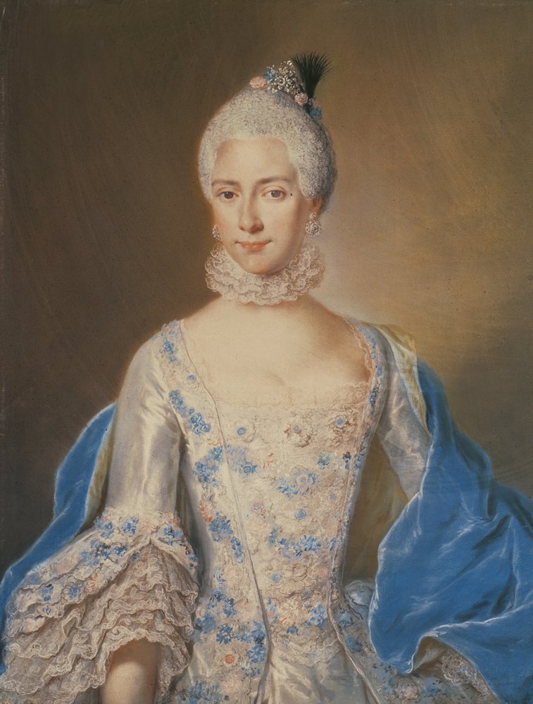 Portrait of Joanna Florentine Muhl by Jacob Wessel