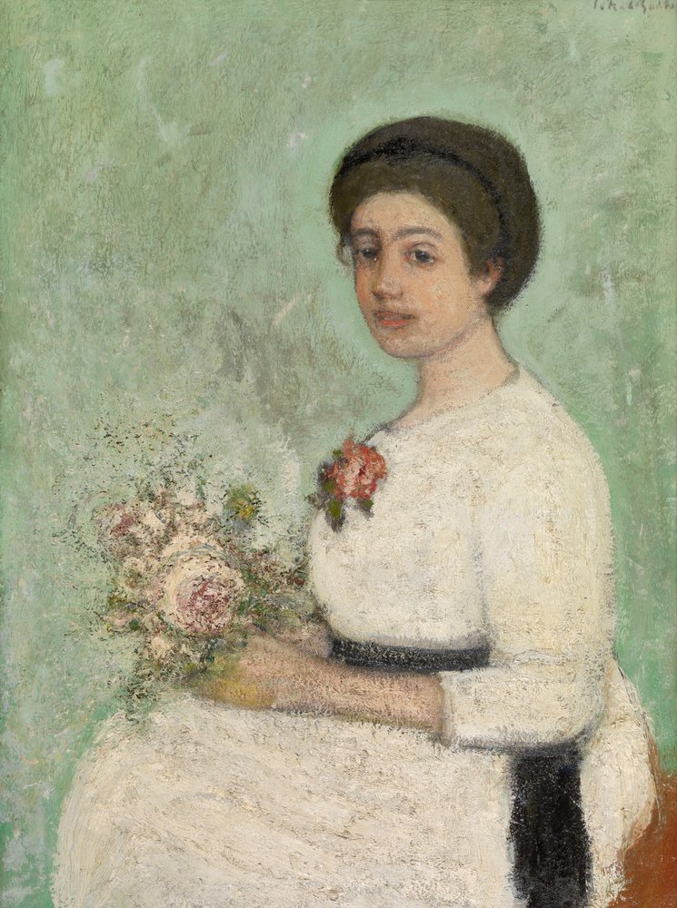 The Bride Josine by Jacobs Smits: Buy fine art print