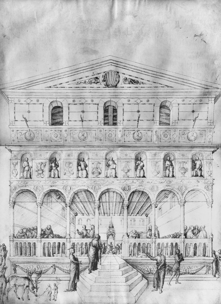 Jesus Christ, aged 12, in the Temple among the Doctors, from Jacopo ...