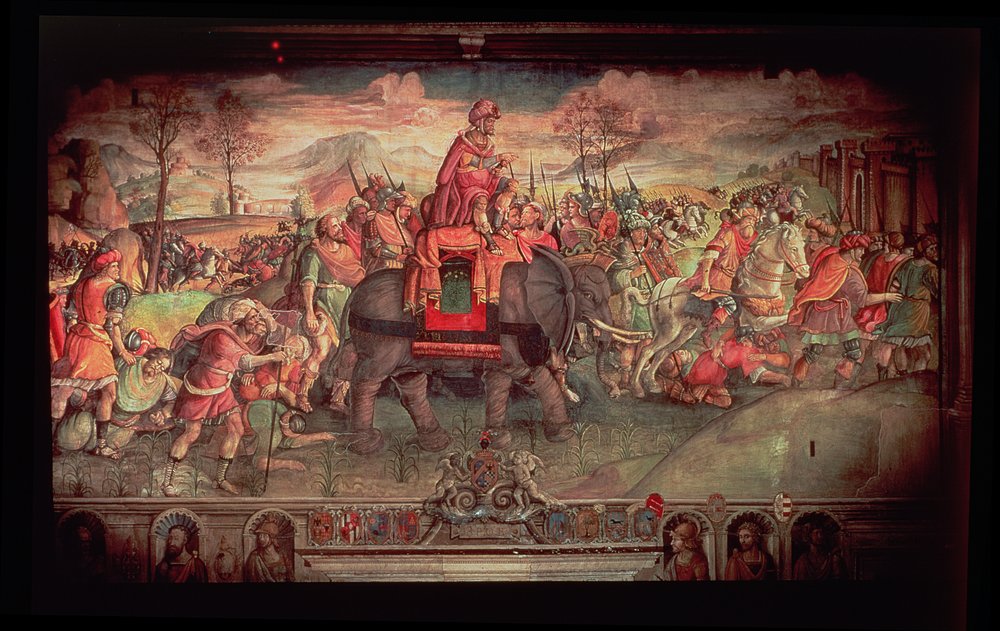 Hannibal Crossing the Alps by Jacopo Ripanda