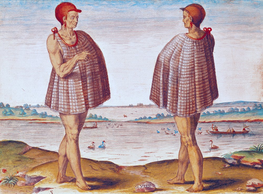 A Priest from Secoton in Virginia, from 'Admiranda Narratio ...