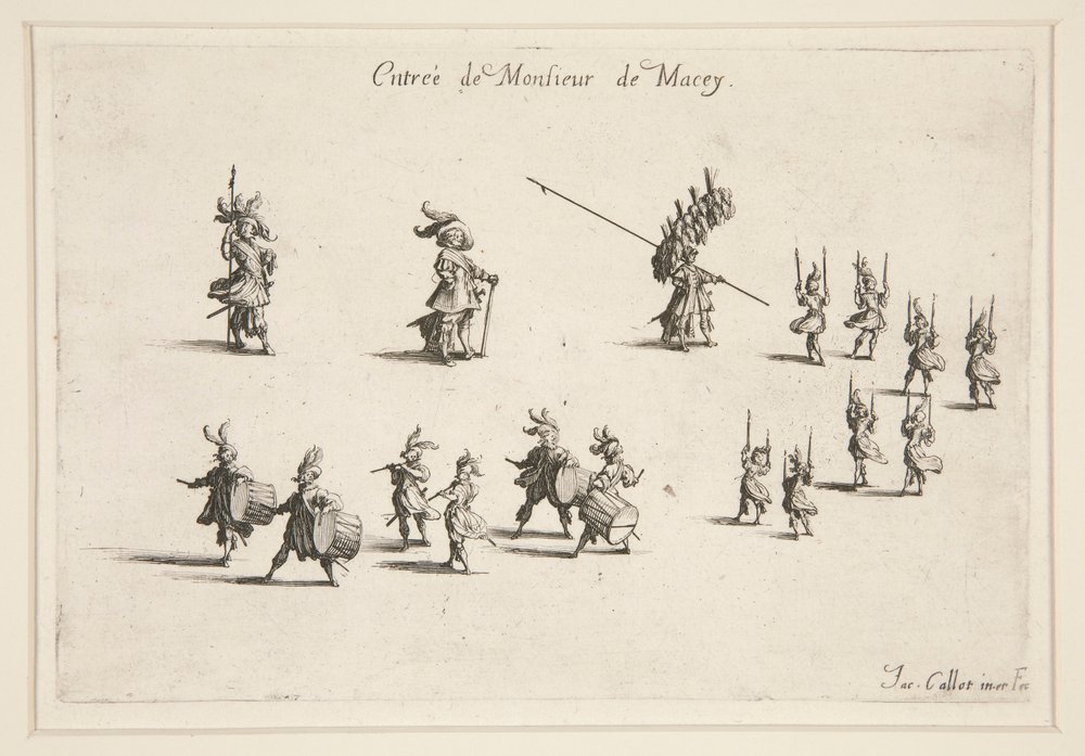 Combat at the Barrier, Entry of M. de Macey