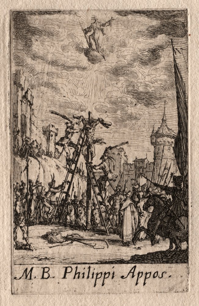 The Martyrdom of the Apostles: St. Philip by Jacques Callot