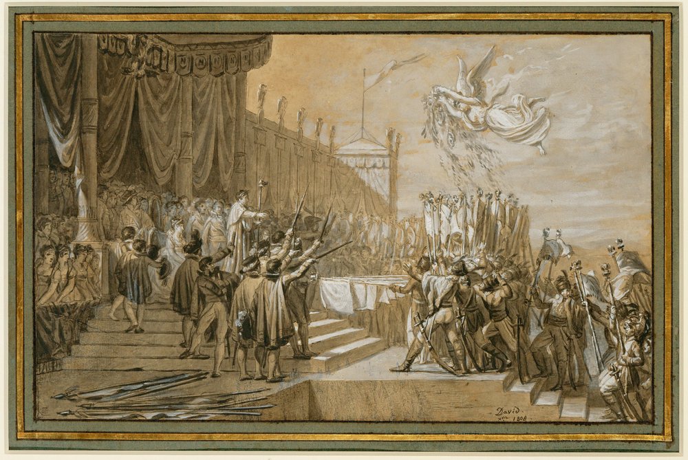 The Army's Oath to the Emperor After the Distribution