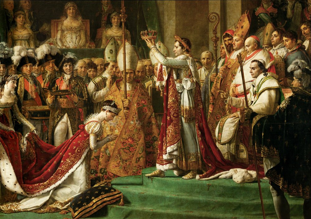 The Coronation of Emperor Napoleon I Bonaparte