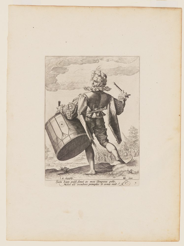 Drummer, from Officers and Soldiers of the Bodyguard of Emperor Rudolph II