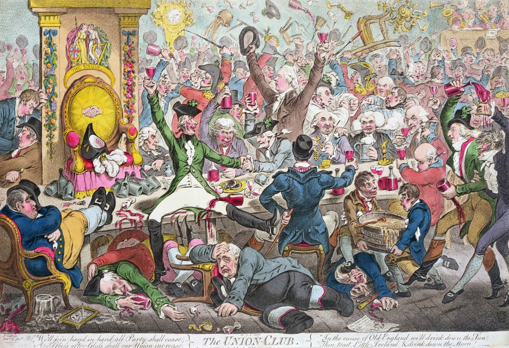 The Union Club by James Gillray: Buy fine art print