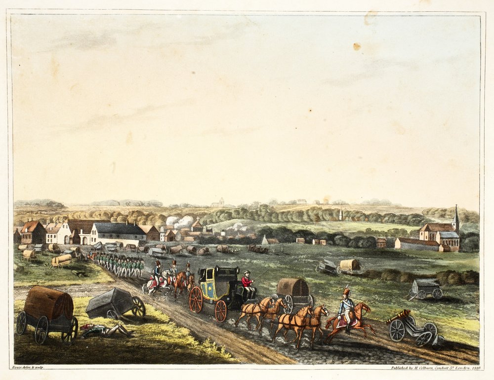 The village of Genappe by James Rouse: Buy fine art print