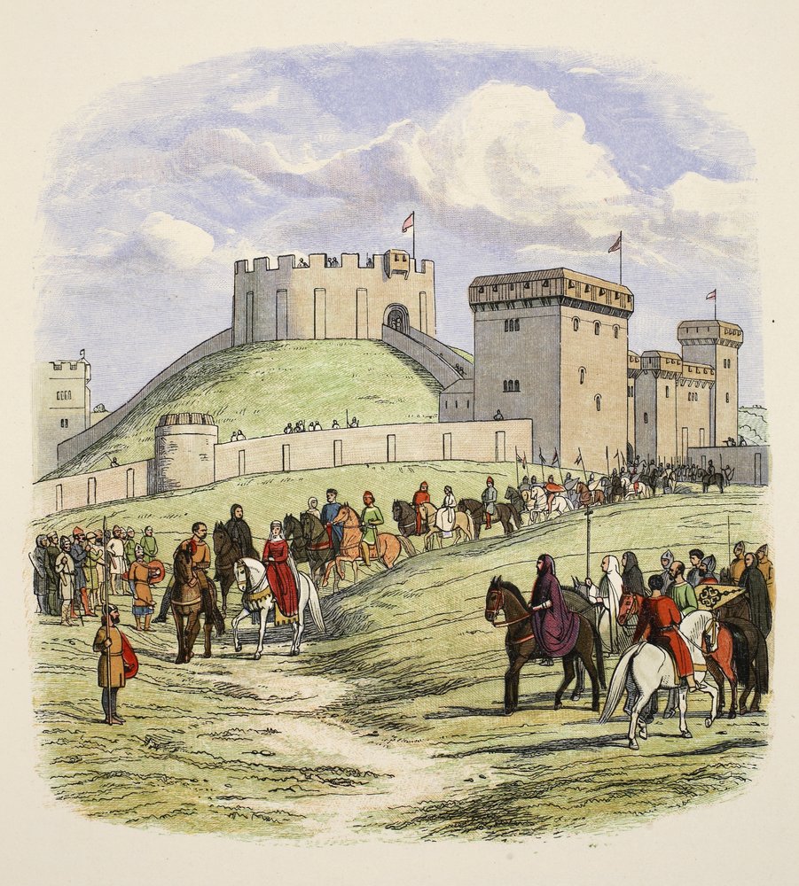 Matilda is Permitted to Retire from Arundel, from A Chronicle of ...