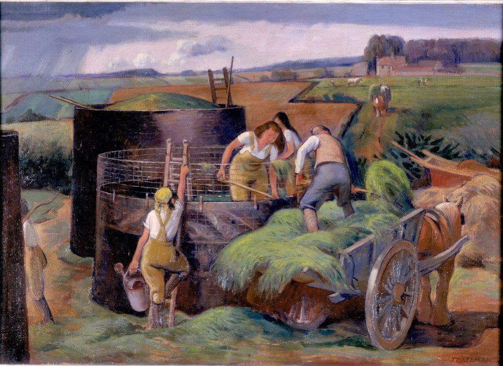 Silage by James Bateman: Premium art reproduction