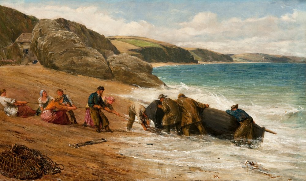 Helping Hands by James Clarke Hook: Buy fine art print