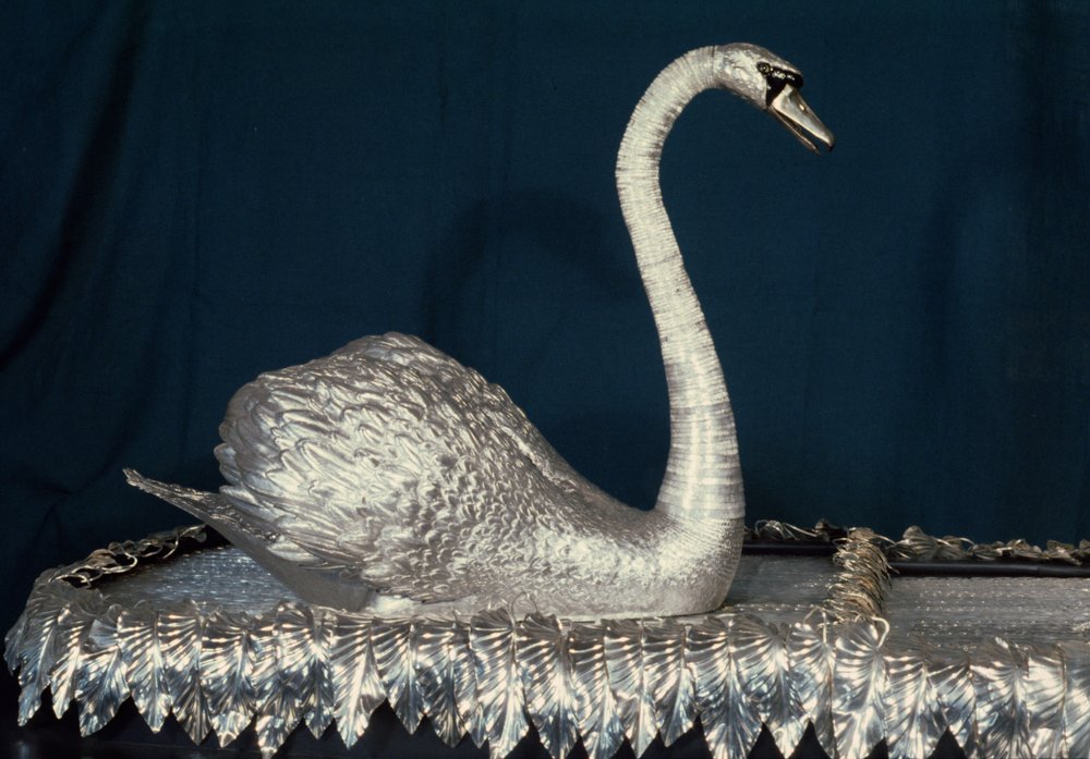 The Silver Swan, 1773 by James Cox: Buy fine art print