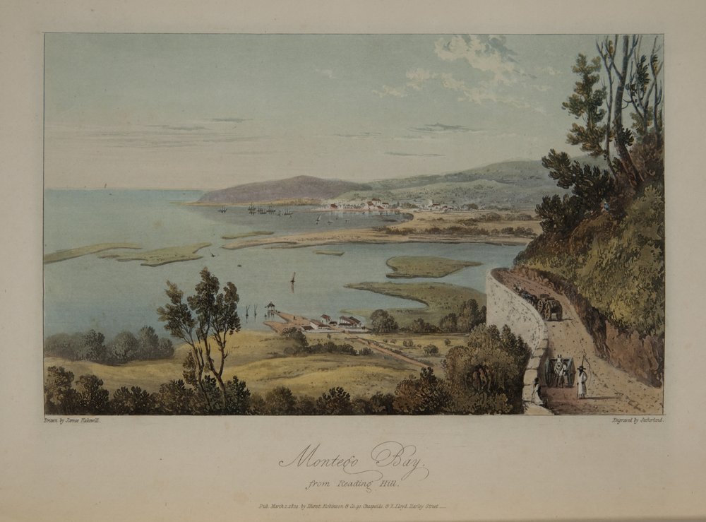 Montego Bay from Reading Hill by James Hakewill