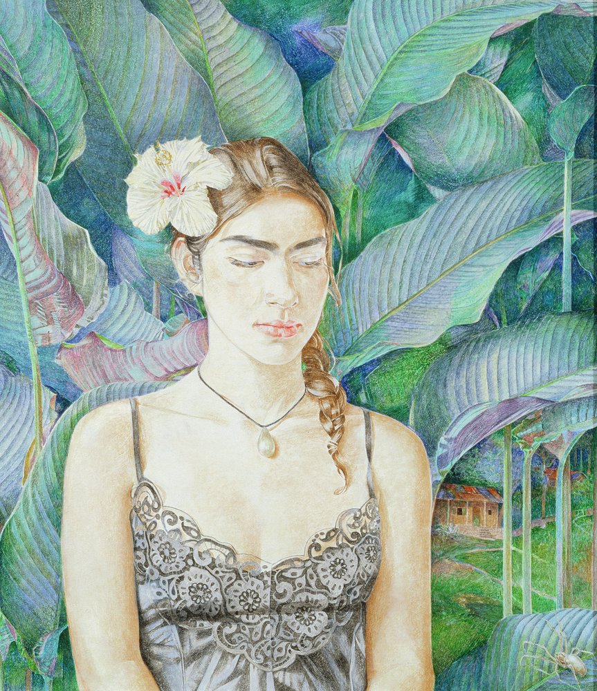 Portrait of Ranchero's Sister-in-law, 1988 by James Reeve