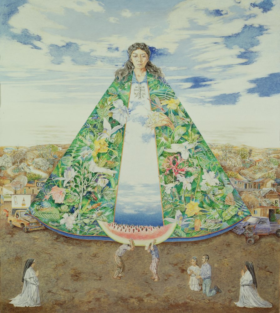 The Virgin of the Huasteca, 1988 by James Reeve