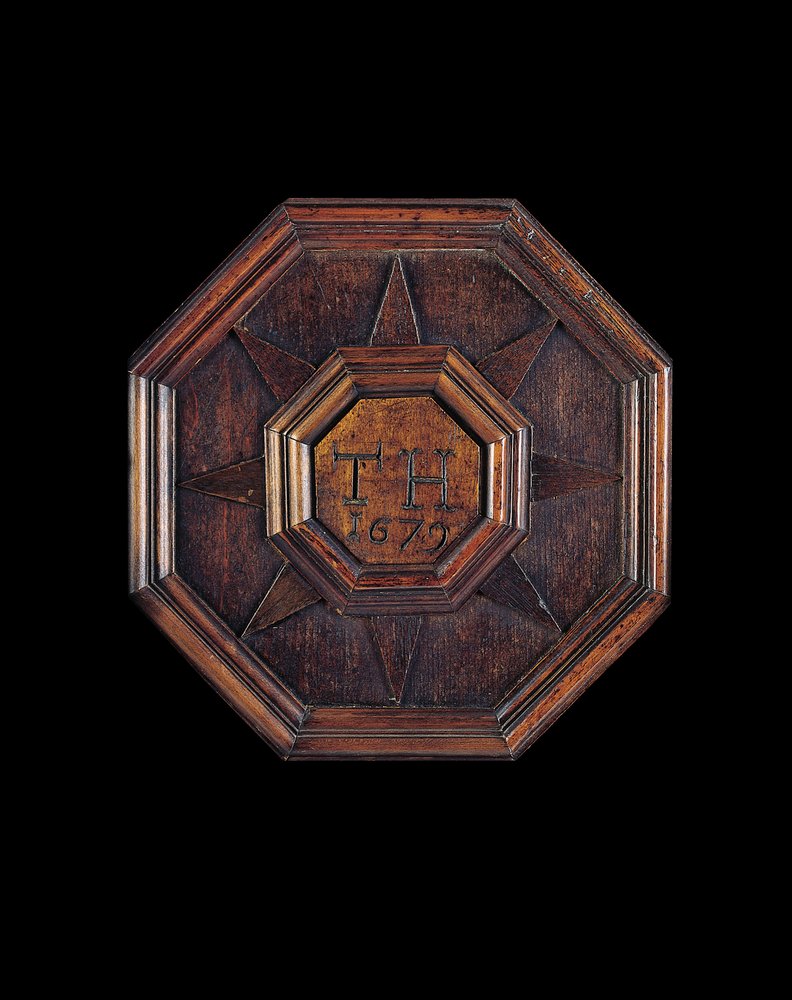 The Joseph and Bathsheba Pope Carved and Applied Valuables Cabinet ...