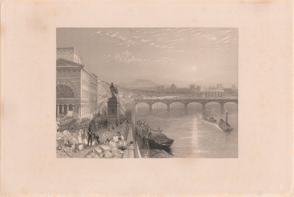 Paris from the Barriere de Passy by James T. Willmore