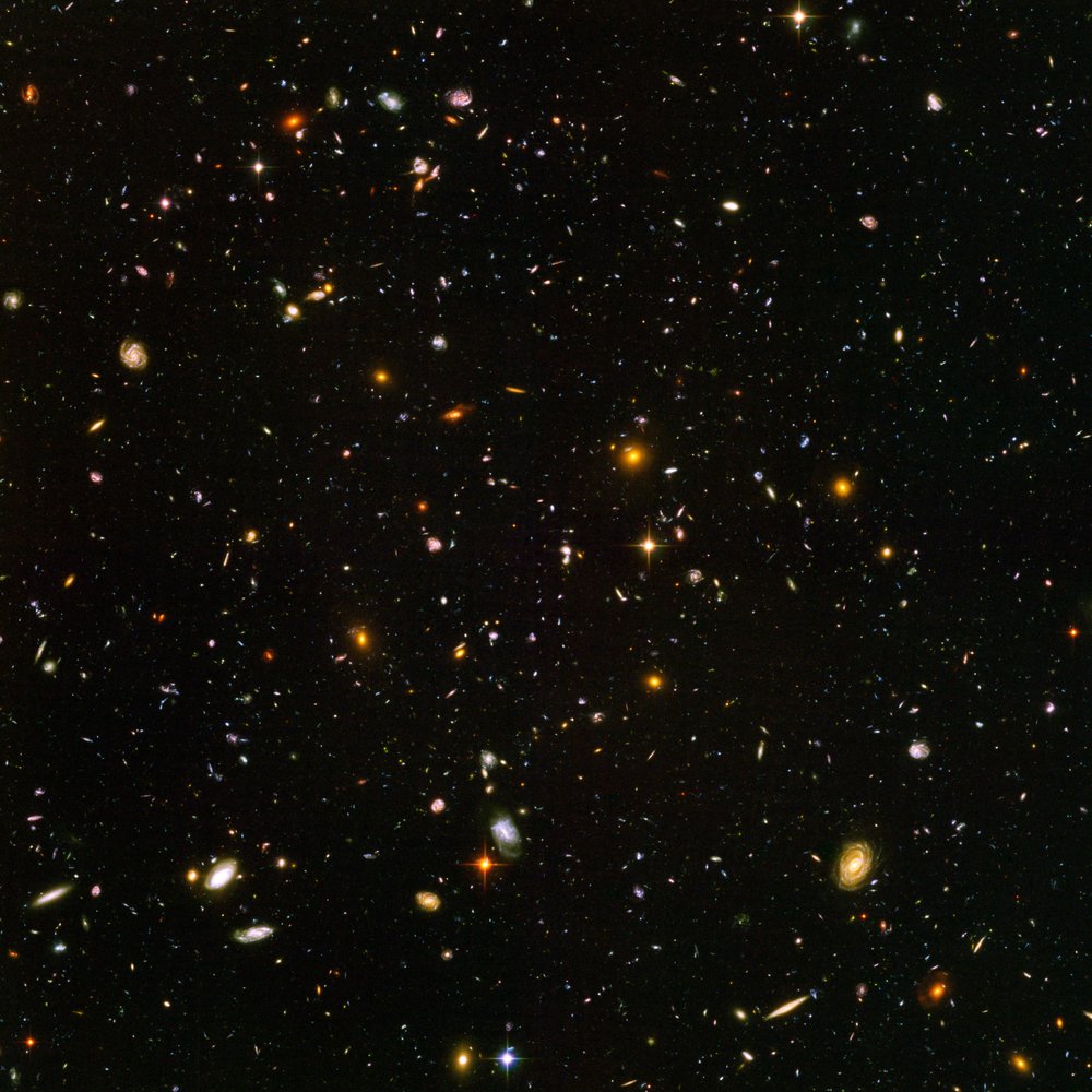 Hubble Ultra Deep Field by James Webb Space Telescope (NASA)