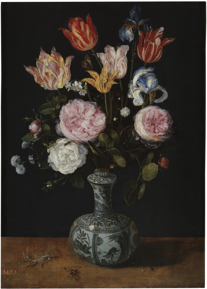 Vase of Flowers by Jan the Elder Brueghel: Fine art print