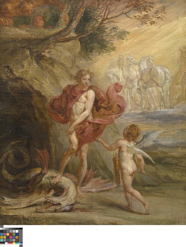 Apollo and Python by Jan Boeckhorst: Buy fine art print