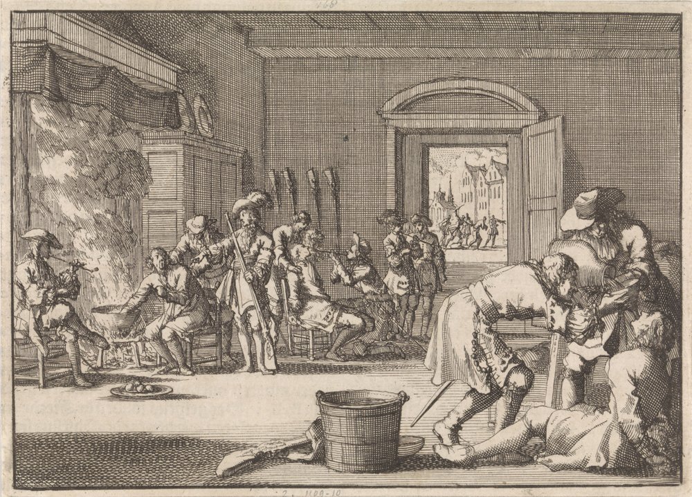 Persecution of Protestants in France, 1685 by Jan Luyken