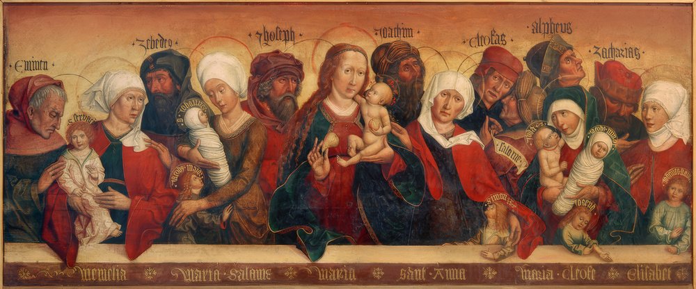 The Holy Kinship by Jan Polack: Buy fine art print