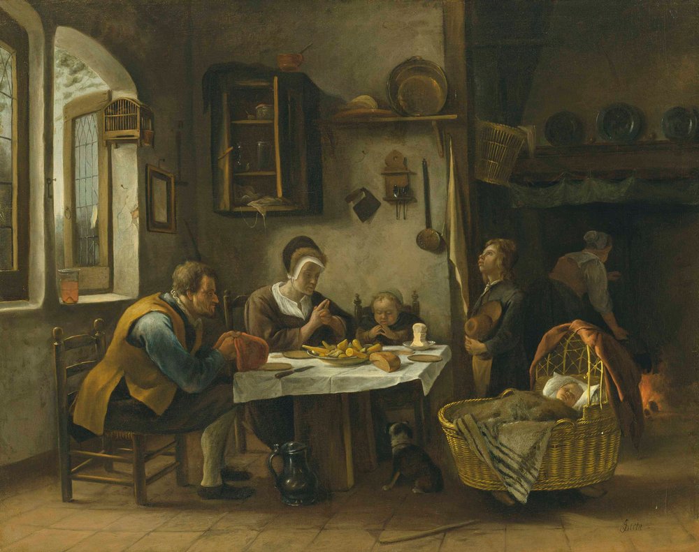 Grace Before Meat by Jan Steen: Buy fine art print