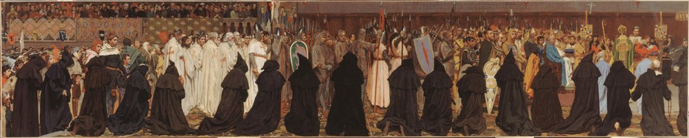The Funeral of Charles the Good, in Bruges, on April 22, 1127