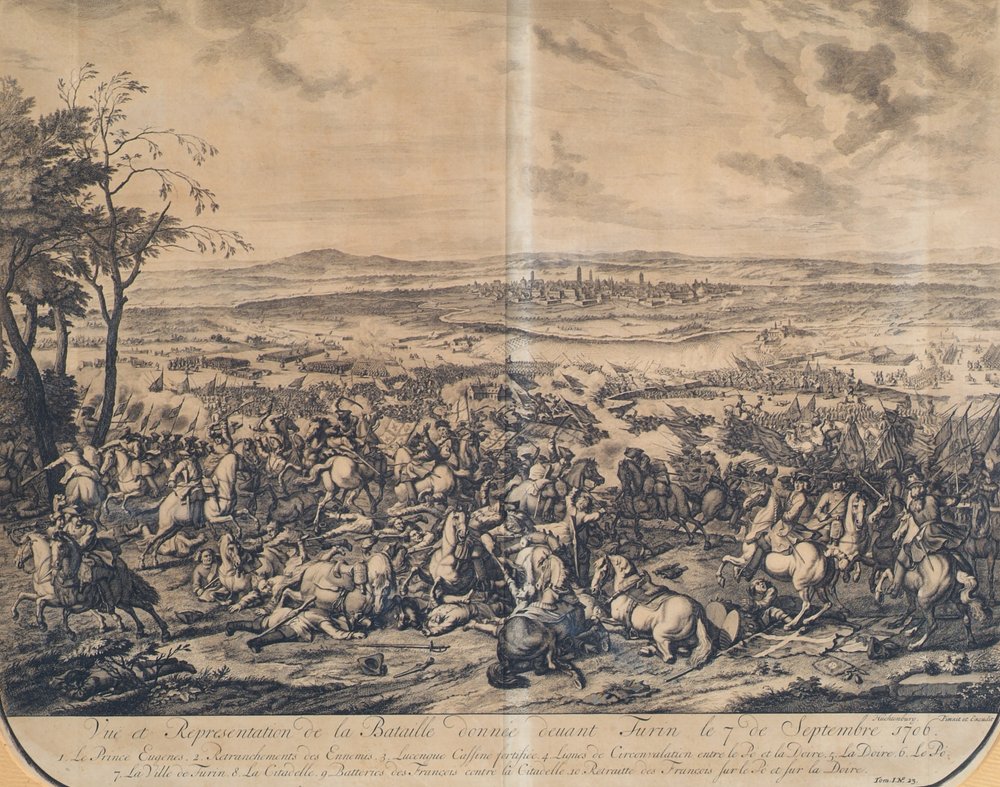 The Battle of Turin on September 7, 1706