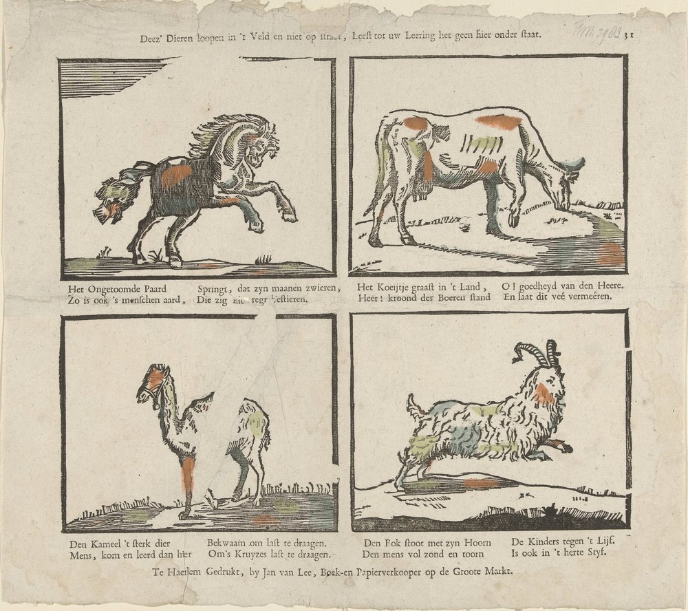 These Animals Walk in the Field and Not on the Street, Read for Your ...