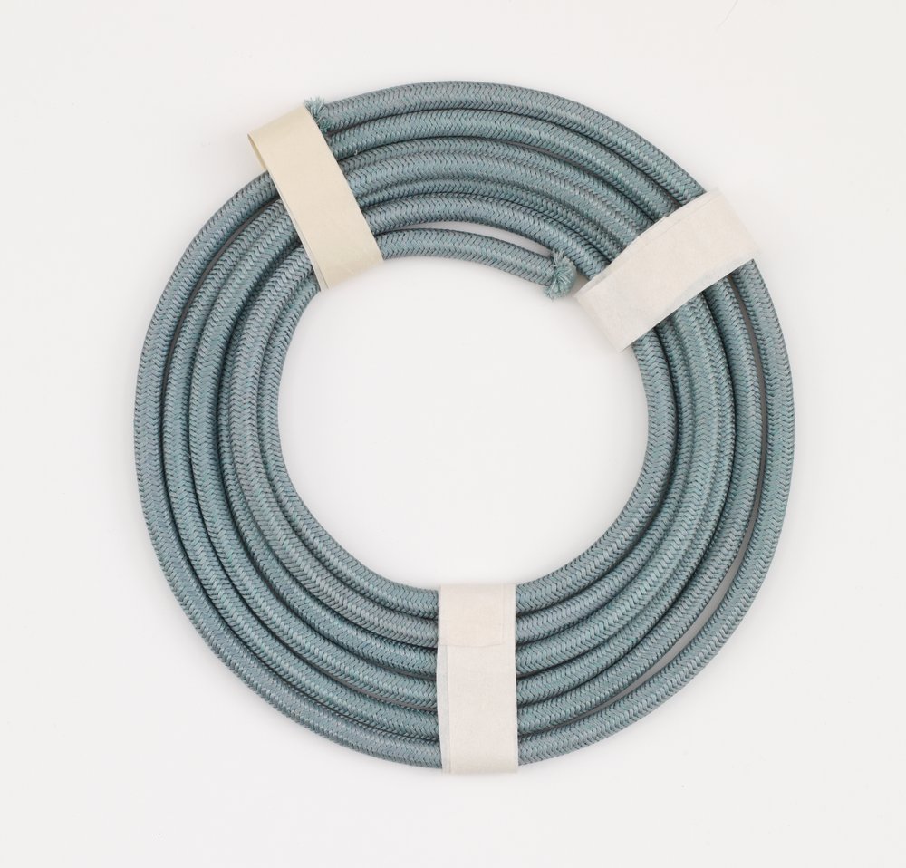 Cord for Tying Ornamental Knot Through Jar Lugs in Gyō Style, Late 19th ...