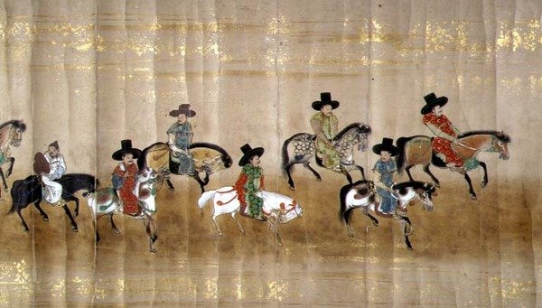 Sixth Korean Embassy to Japan in Meireki 1 at the time of Tokugawa ...