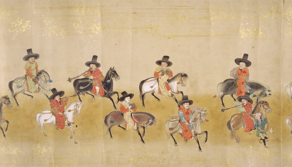 Sixth Korean Embassy to Japan in Meireki 1 at the time of Tokugawa ...