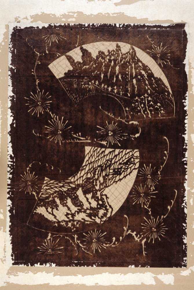 Stencil by Japanese School: Highest-quality art reproduction
