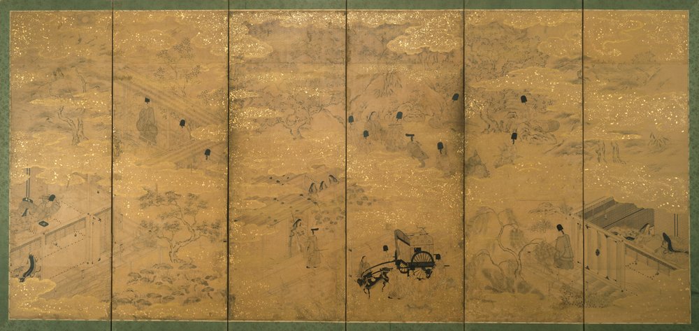 The Tale of Genji by Japanese School: Buy fine art print