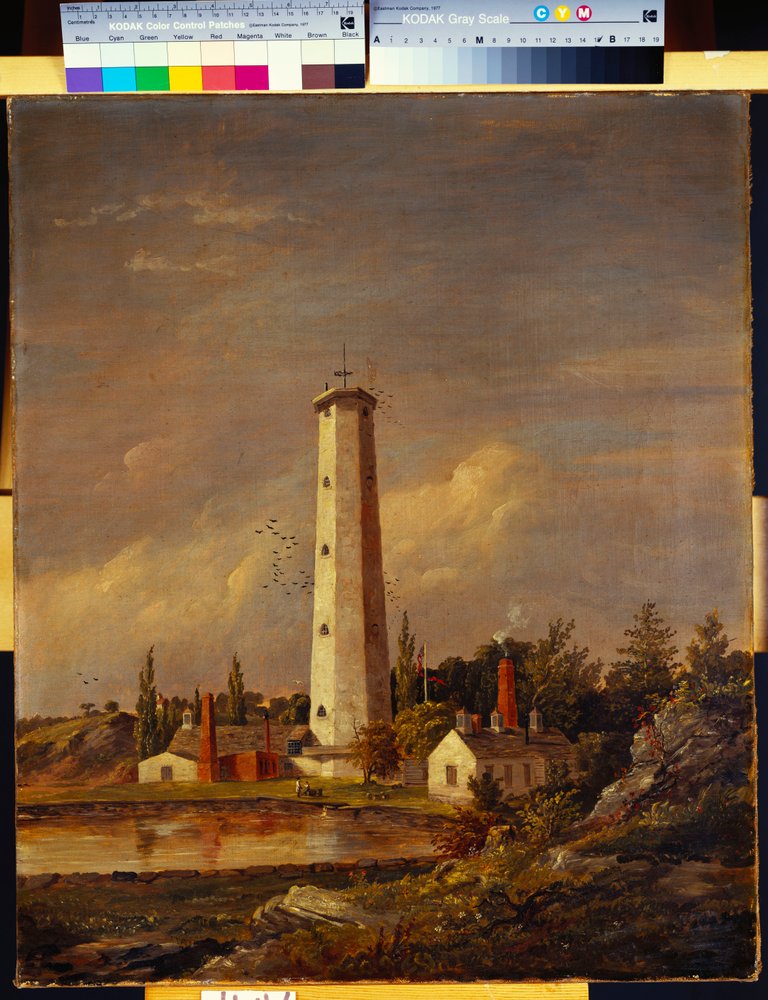 Shot Tower by Jasper Francis Cropsey: Buy fine art print