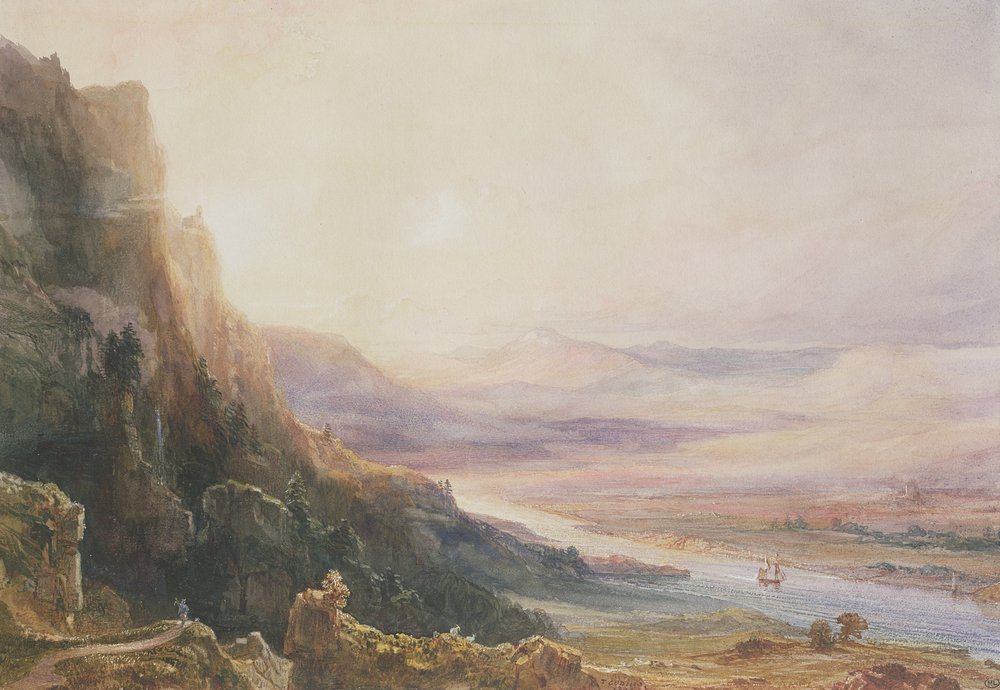 Perth Landscape by Jean Antoine Theodore Gudin