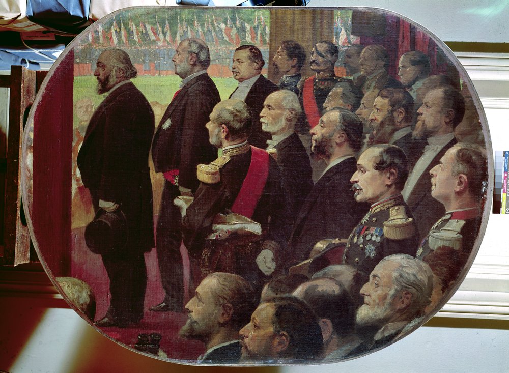 Distribution of the Flags, 14th July 1880