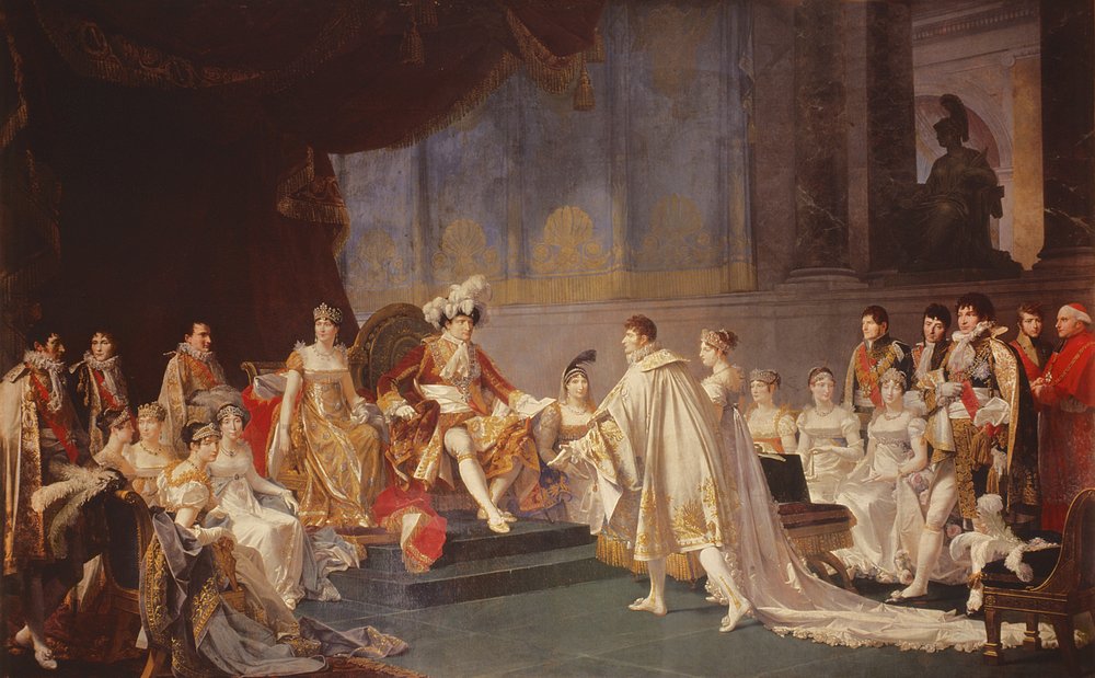 The Espousal of Prince Jerome Bonaparte and Princess Catharina ...