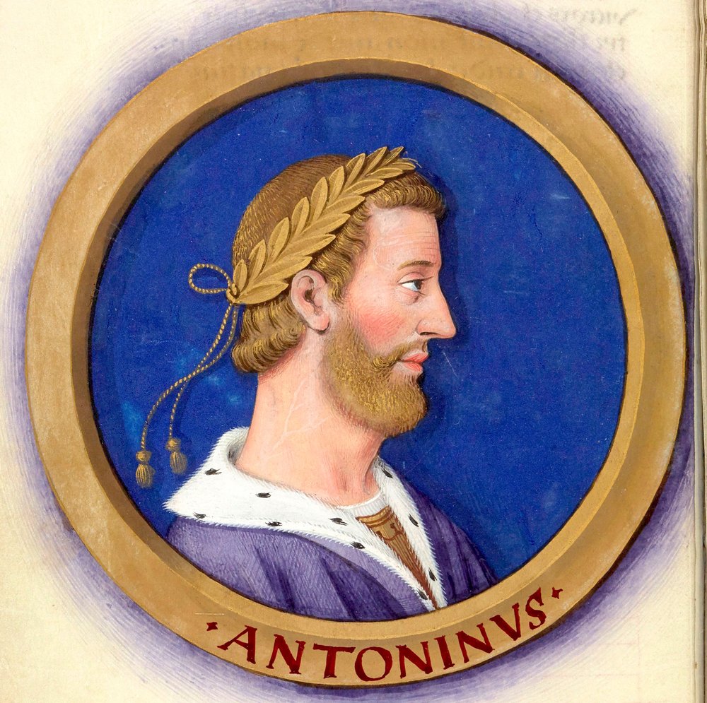 Description of the Twelve Caesars with Their Figures 16-Antoninus Pius