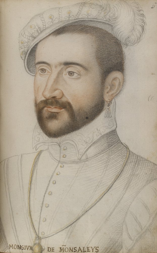 Jacques de Balaguier by Jean Clouet: Buy fine art print